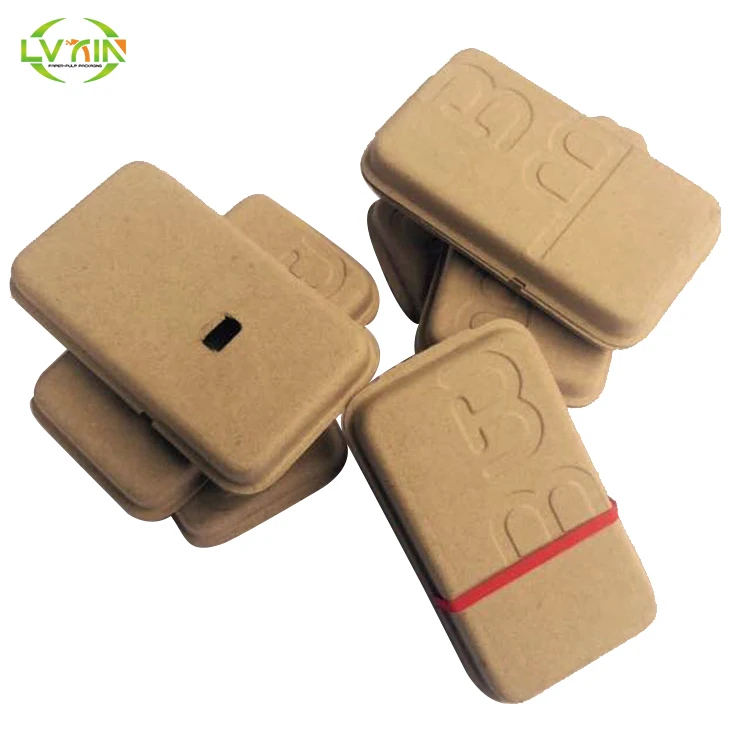 Molded Pulp Tray Biodegradable Pulp Box Custom Recycled Paper Box ...