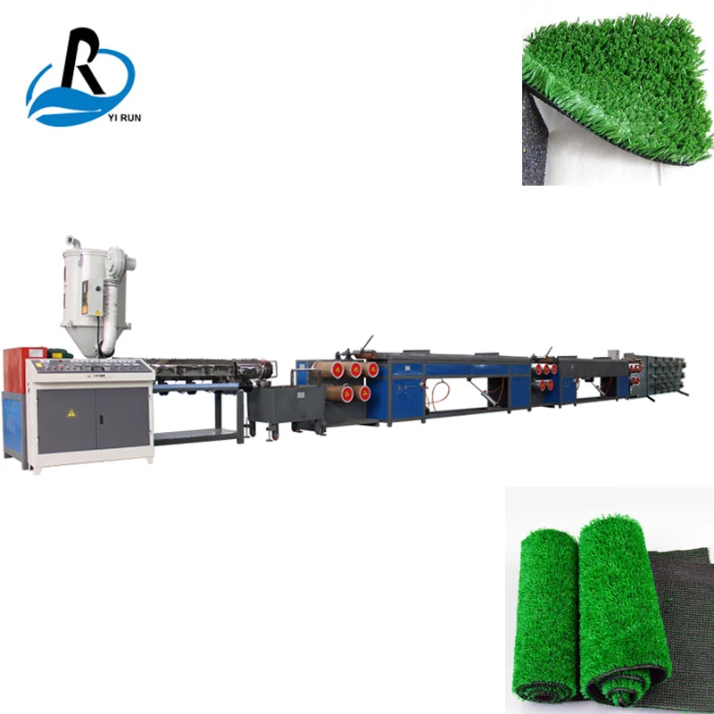 Pp Monofilament Yarn Extruder Machine Artificial Grass Producing ...