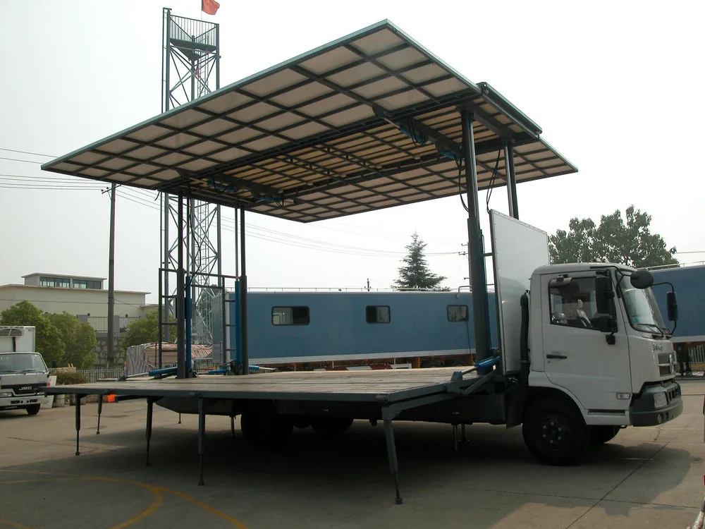 Jac New Flow Stage Car,Mobile Stage,Mobile Stage Vehicle For China Sale ...