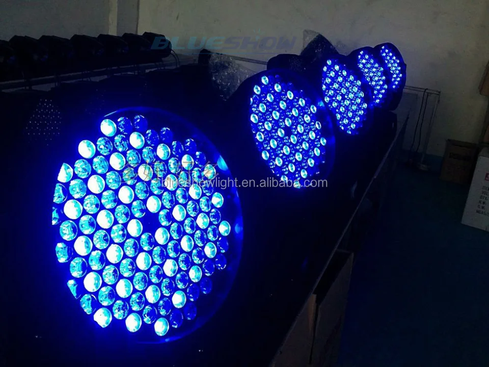 Zoom LED wash light Moving Head 108x3w RGB 3in1 Lyre Stage Lighting ...