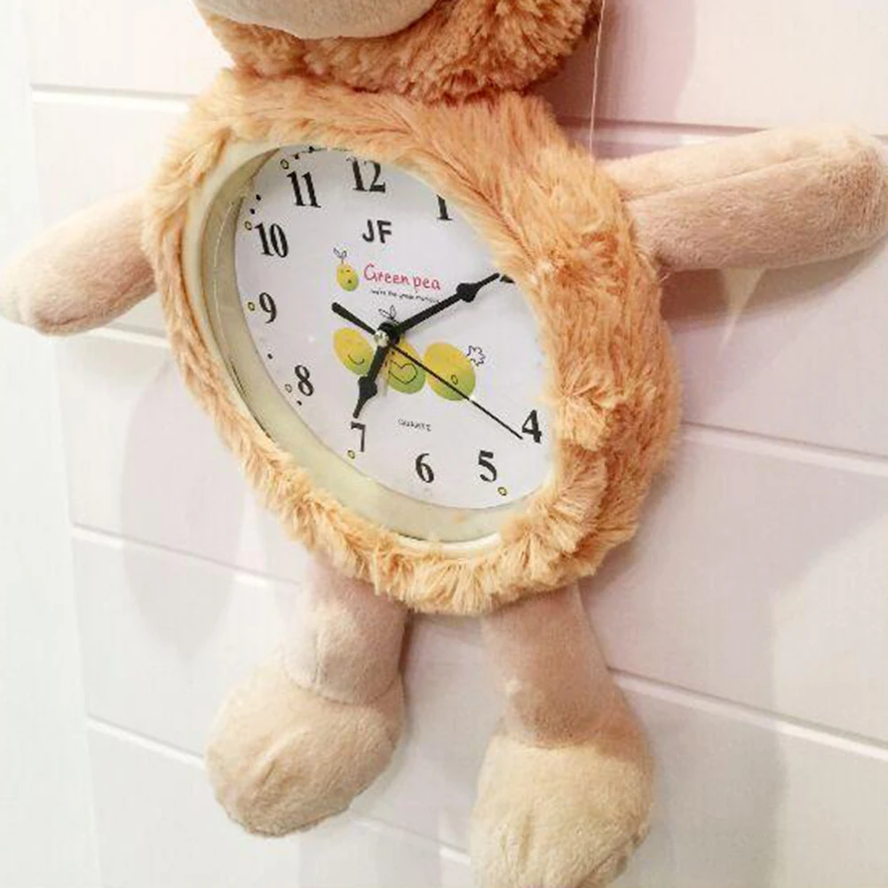 Custom Plush Animal Clock,Stuffed Plush Animal Alarm Clock,Plush Animal ...