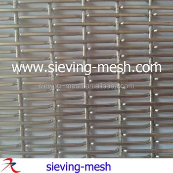 Stainless Steel Architectural Wire Mesh Facade,Ss Woven Wire Mesh For ...