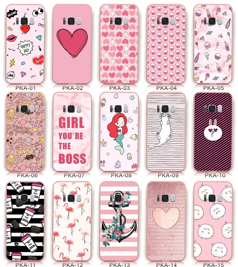 2017 Fashion Pink Range Cell Phone Back Case Cover For Vivo V53 Mobile ...