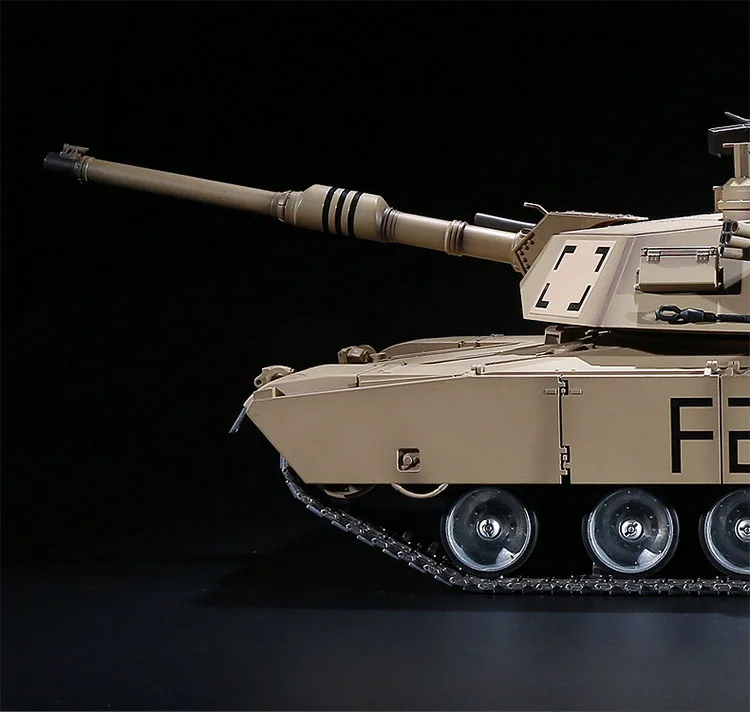 Henglong 1/16 Scale Camo Green M1A2 Abrams RC Tank