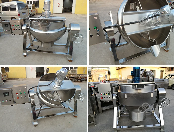 Industrial Meat Vat - Electric Steam Jacketed Cooking Kettle