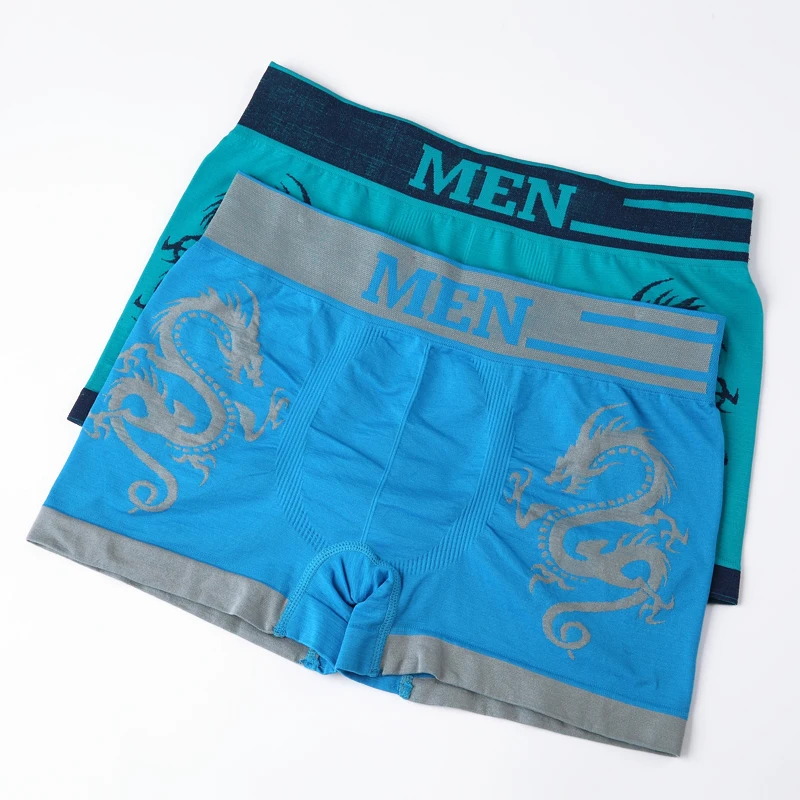 OEM Seamless Nylon Polyester Men Boxer Briefs - Comfort & Style