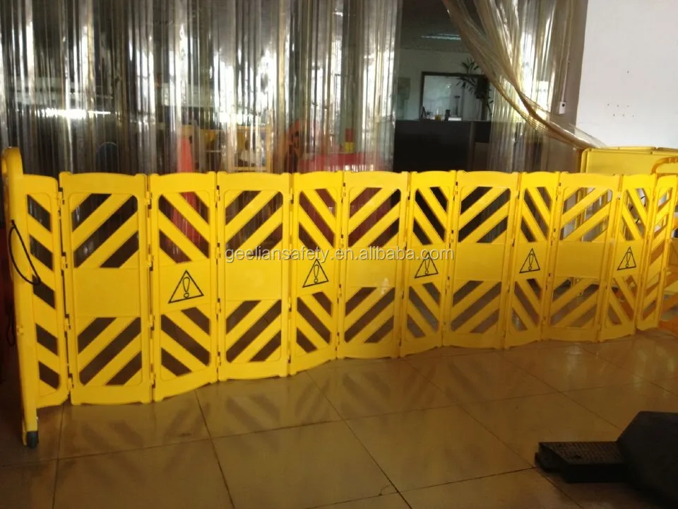Plastic Folding Fence Portable Safety Barrier - Buy Safety Barrier ...