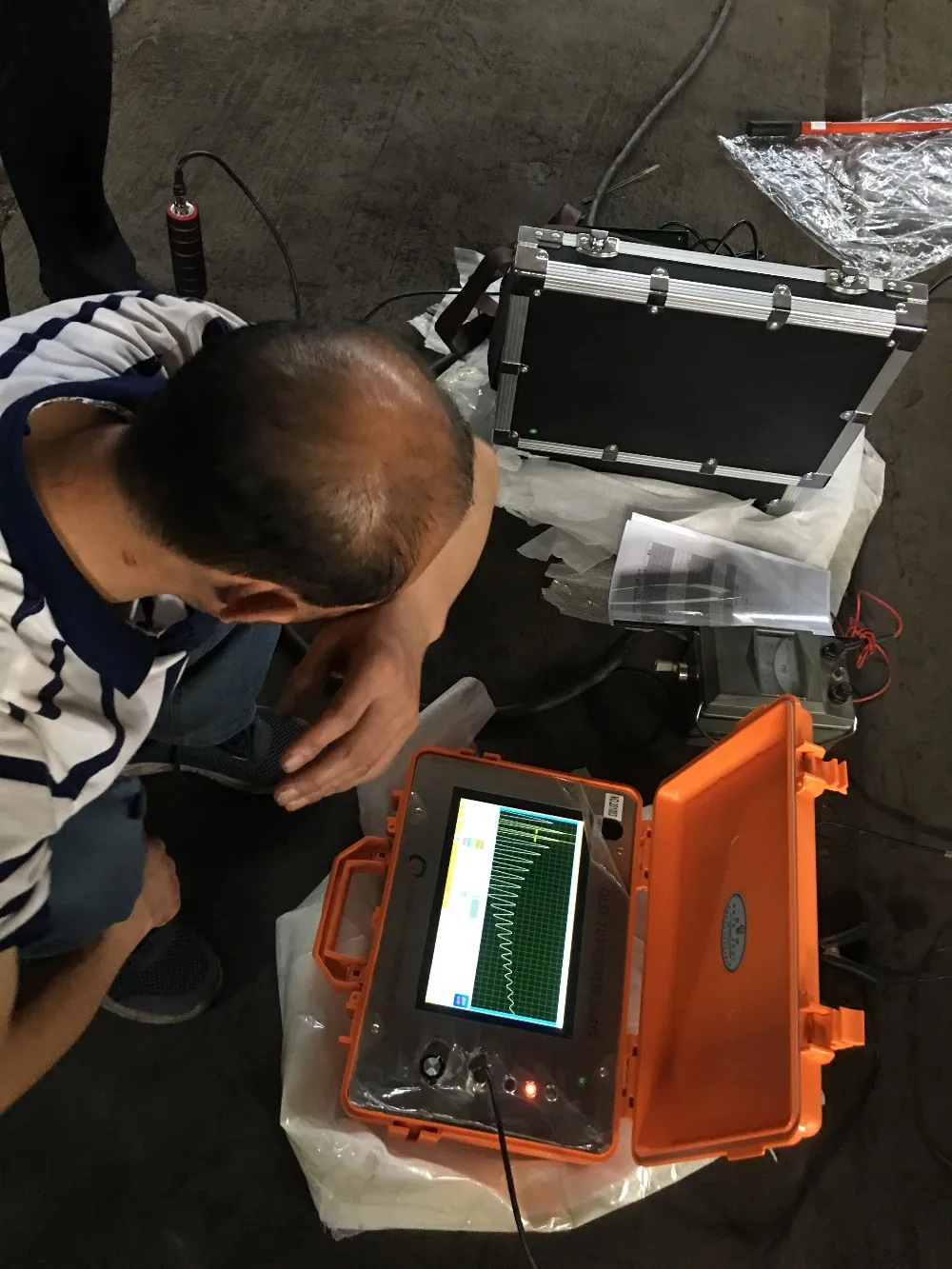 32kV 1000W 2000J adjustable hv generator test impulse voltage DC power ...
