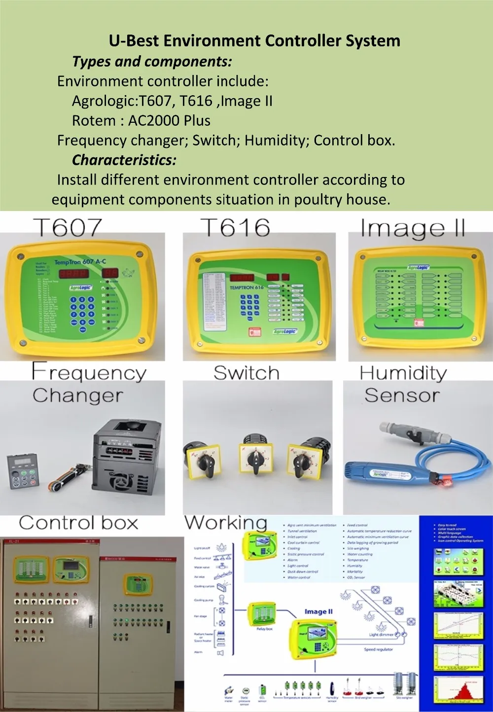 Ubest Poultry Climate Control System - Efficient & Reliable