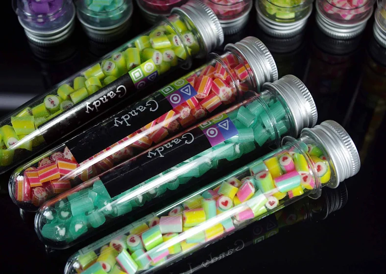 Candy Lab Test Tube With Aluminum Screw Cap - Buy Candy Lab Test Tube ...