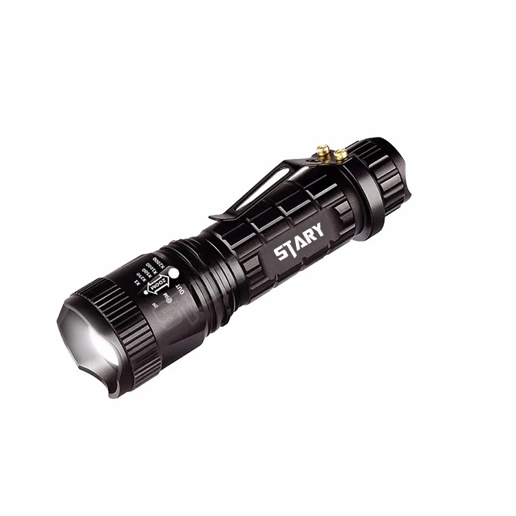 STARYNITE Mini Flat Led Strong Power Light Flashlight Micro Eagle Torch ...