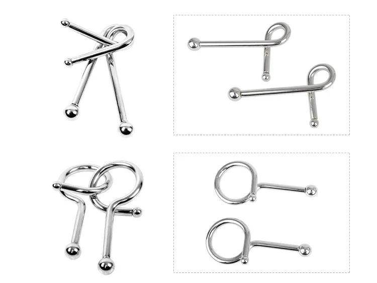 Interlocking Iq Metal Wire Puzzle 3d Metal Puzzle Globe Puzzle - Buy ...