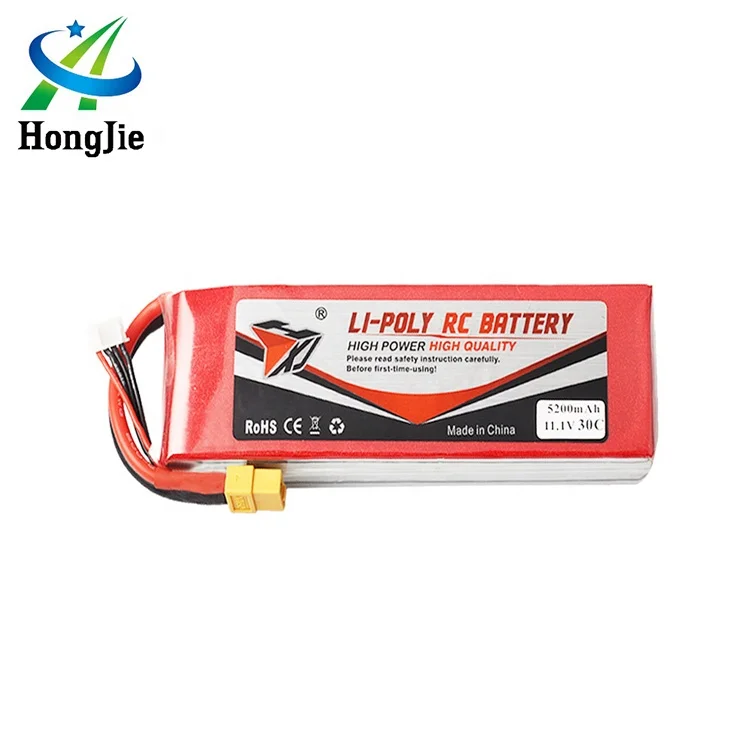 Hj High Quality Power Lipo Rechargeable Battery Lithium Ion 11.1v ...