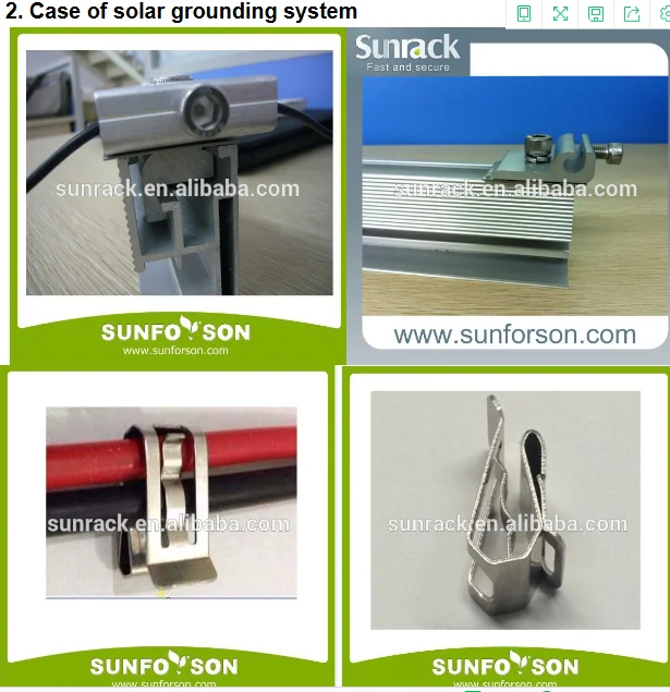 Stainless Steel Electric Wire Cable Clip For Solar Panel Mounting ...