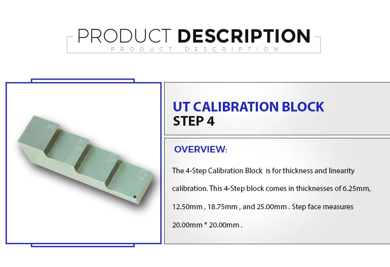 Ndt Standard Ultrasonic Calibration Blocks - Buy Iso Standard ...