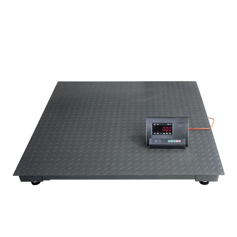 High Quality 80*80cm 1t 2t 3t Digital Electronic Platform Weighing ...
