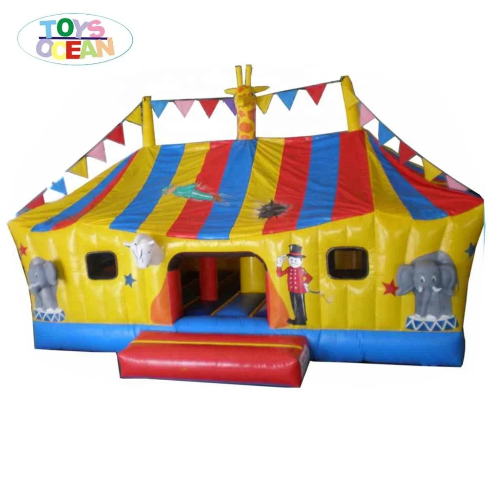 Inflatable Circus Bouncy Houses Inflatable Circus Trampoline For Kids ...