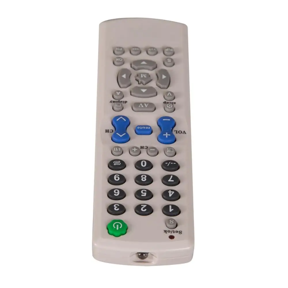Superseptember Rm-306e Sankey Tv Universal Códigos De Control Remoto De ...