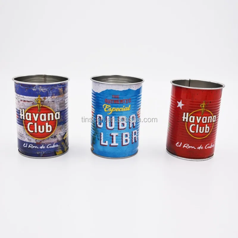 15oz/450ml Hot Sale Ribbed Whiskey Tin Can Drinking Cups For Bar - Buy ...