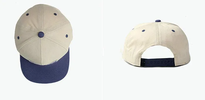 Fashion 5 Panel Applique Embroidery Custom Plastic Clip Closure ...