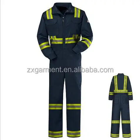Factory Safety Coverall Rescue Uniforms Mechanical Coverall - Buy ...
