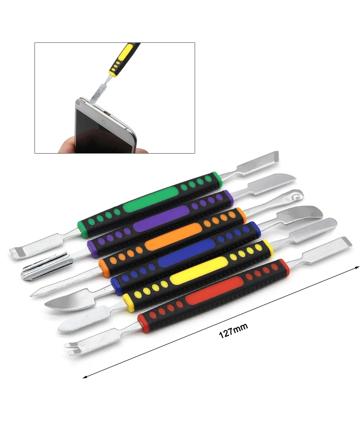 6pcs Dual Ends Metal Spudger Set For Iphone Ipad Tablet Mobile Phone ...