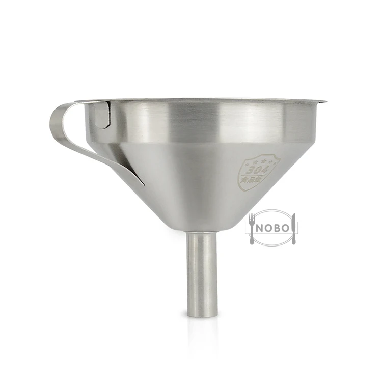 Kitchen High Quality Foldable Food Metal Funnel Stainless Steel Funnel ...