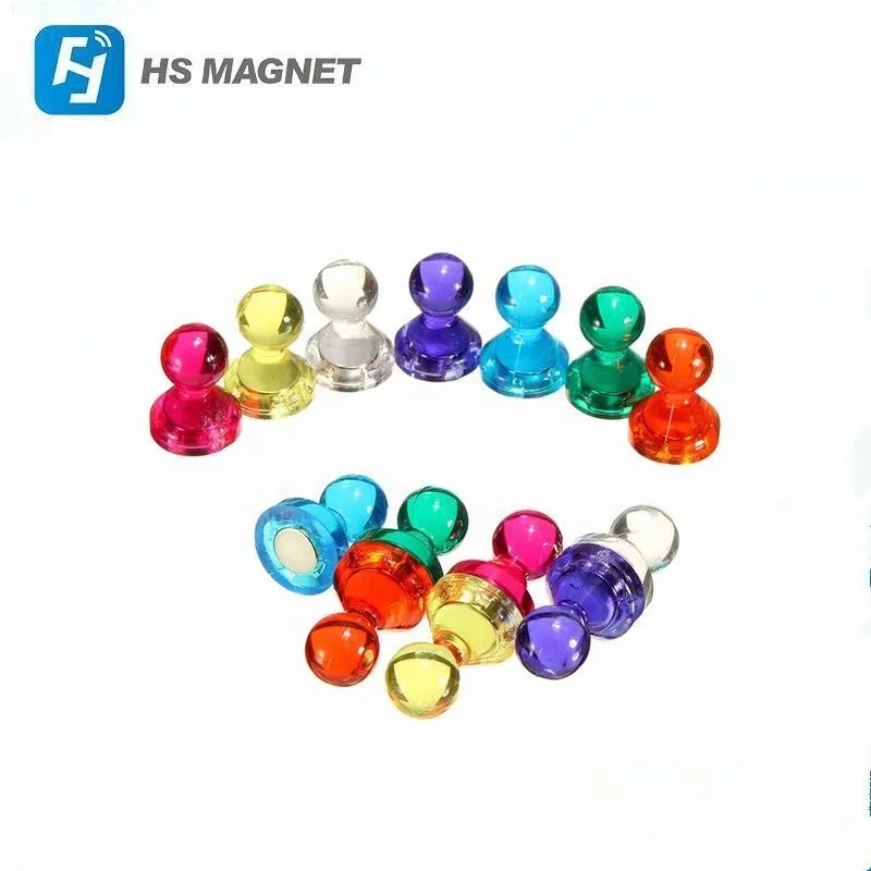 colorful Memo neodymium Magnets Office push pin refrigerator magnet ...