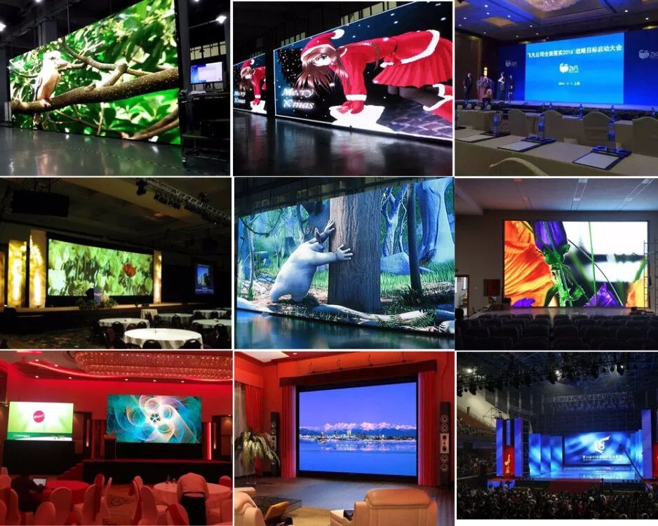 Indoor P5 Digital Advertising Board - LED Scrolling Text Display Module