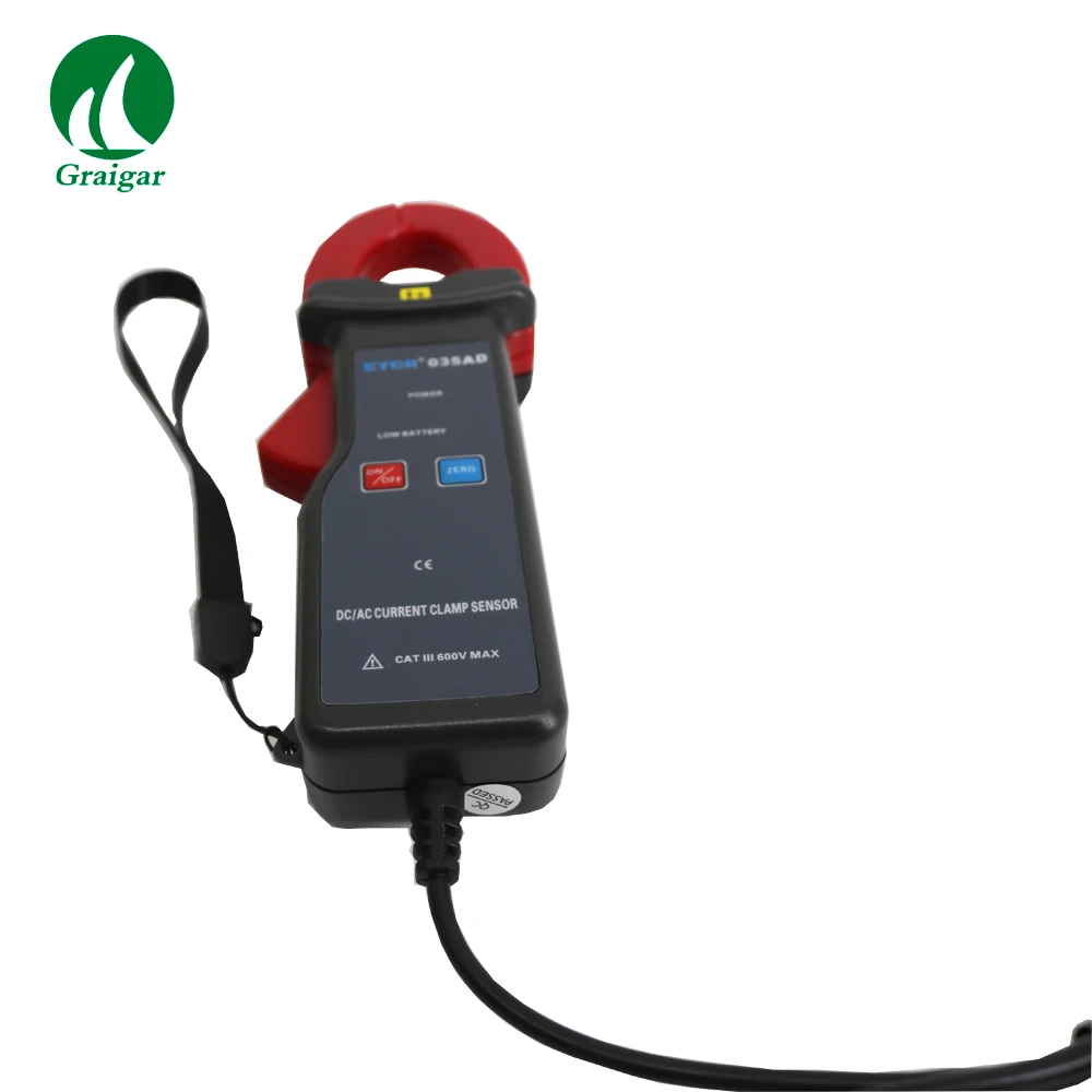 ETCR035AD AC DC Clamp Current Sensor Current Detector 0.0A-600A ...