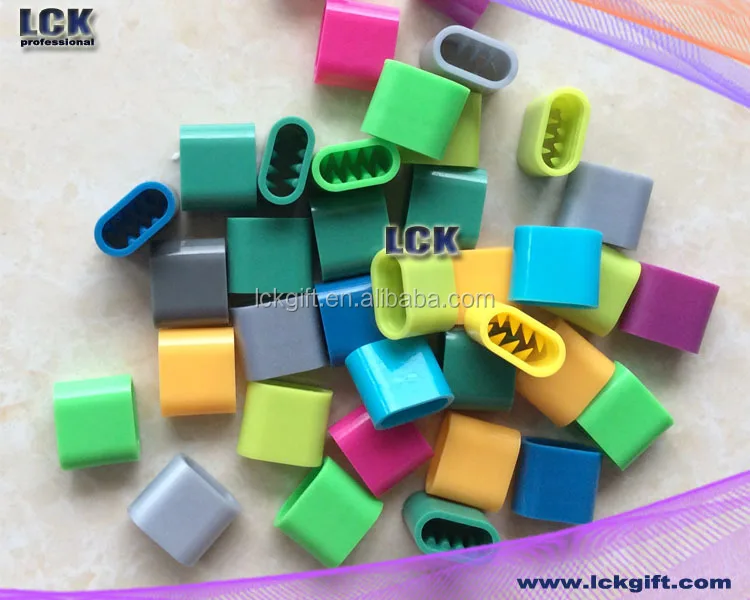 One Way Plastic Slide Lock Sliding Clasp Lock For Cloth Wristband - Buy ...