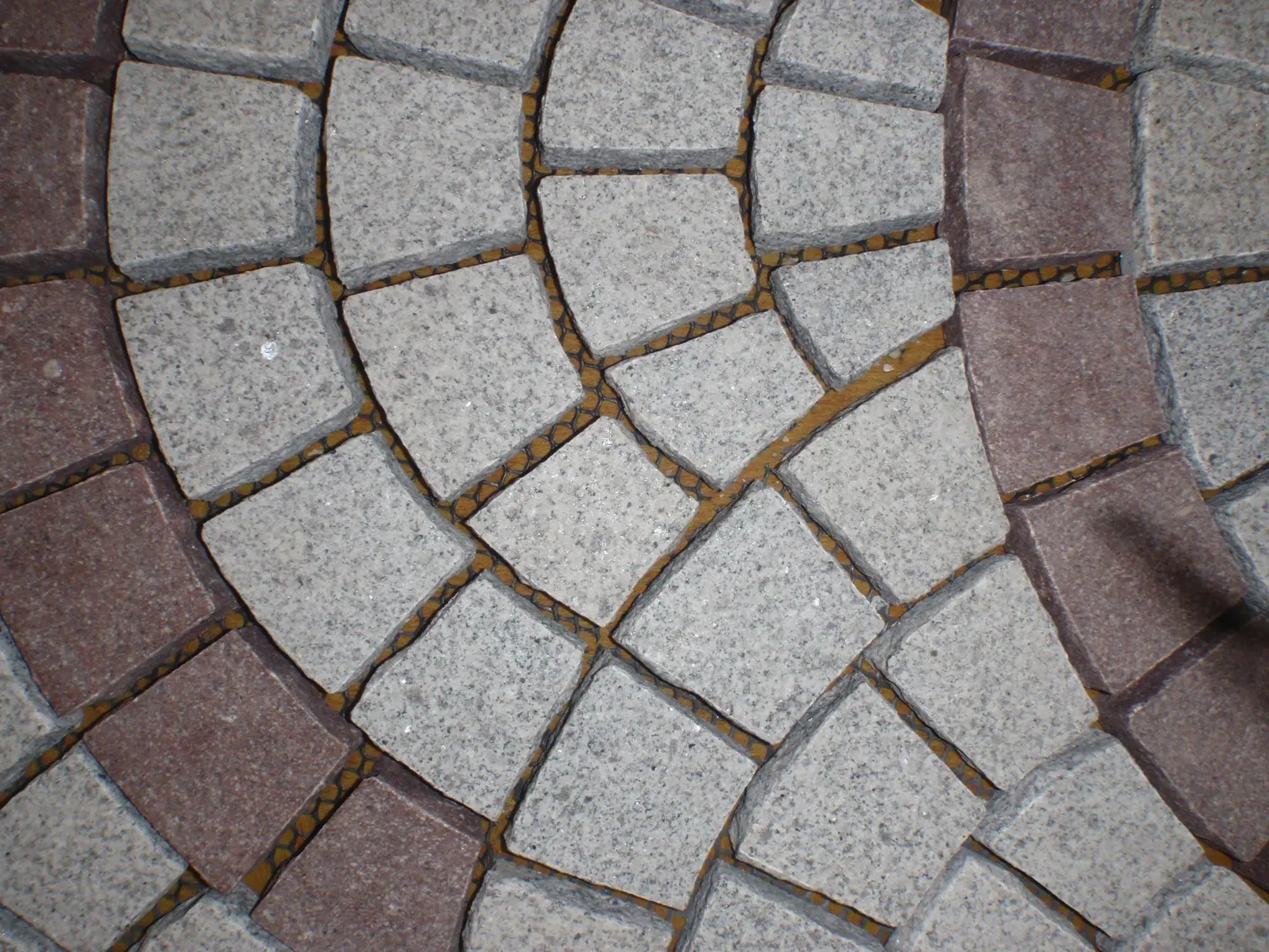 Garden Paver Granite Mesh Tiles Octagon Natural Stone Paving - Buy ...