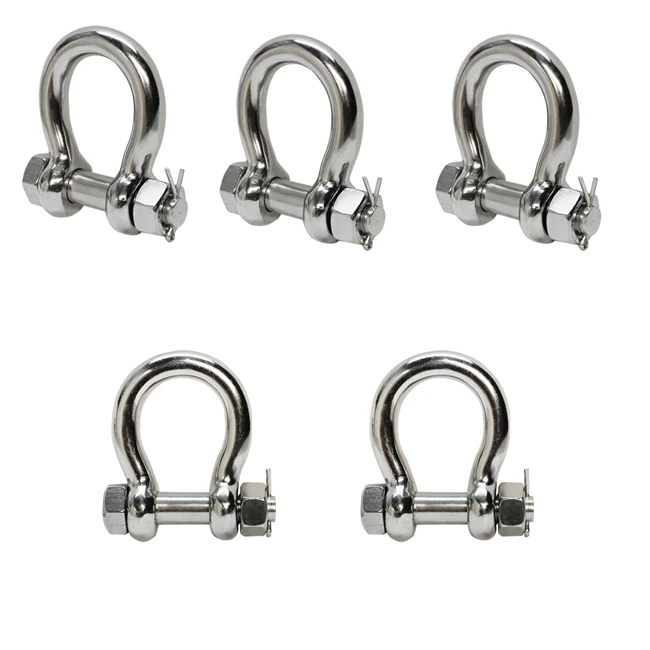 Stainless Steel Roller Shackle Boomerang Large Lifting Rated Bow ...