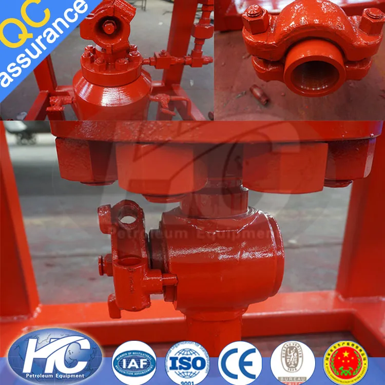 Oilfield Petroleum Vessel Api 6a Wellhead Desander Cyclone ...