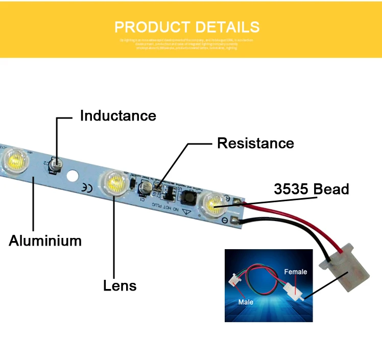 Edgelight 24v Edge Strip Profile Usded In Aluminium Led Aluminum White ...