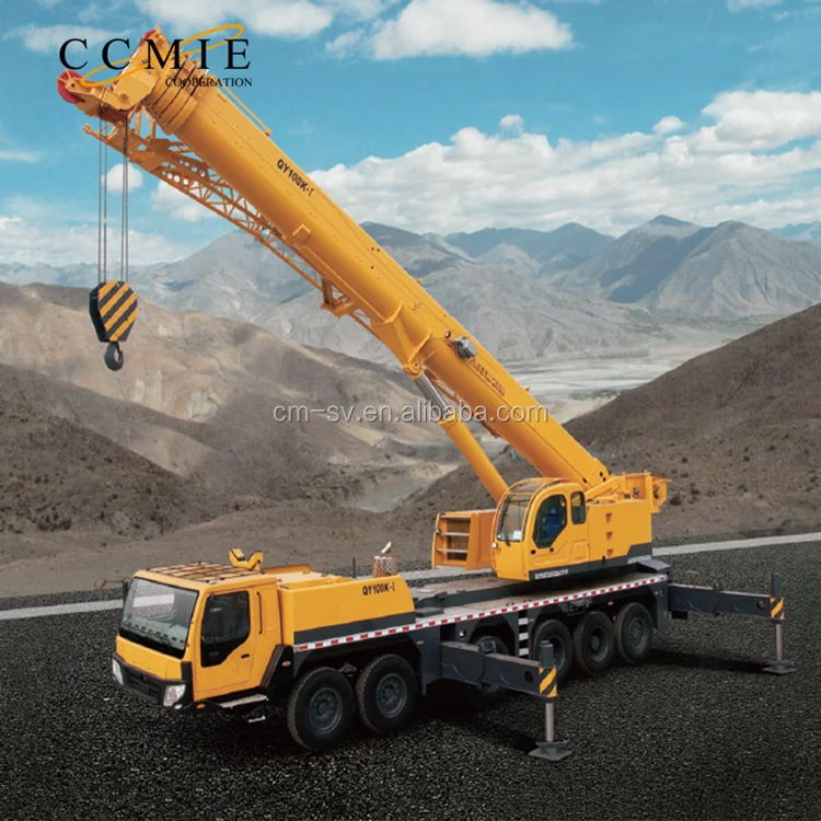 Camion Grue Qy100k-i 100 Tonnes Camion Monté Grue Avec Prix - Buy Grue ...