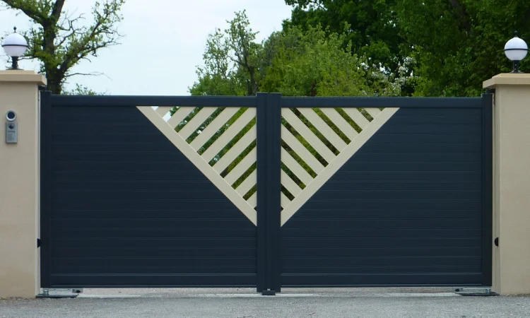 Customized Compound Wall Gate Design - Durable & Stylish