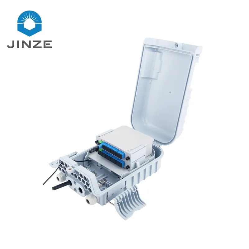 Fiber Optic Equipment Pole Or Wall Mounting Ftth Box 16 Core Otb Fdb ...