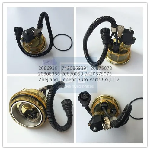 Depehr Fuel System Oil Water Separator Bowl for Volvo Trucks | Reliable ...