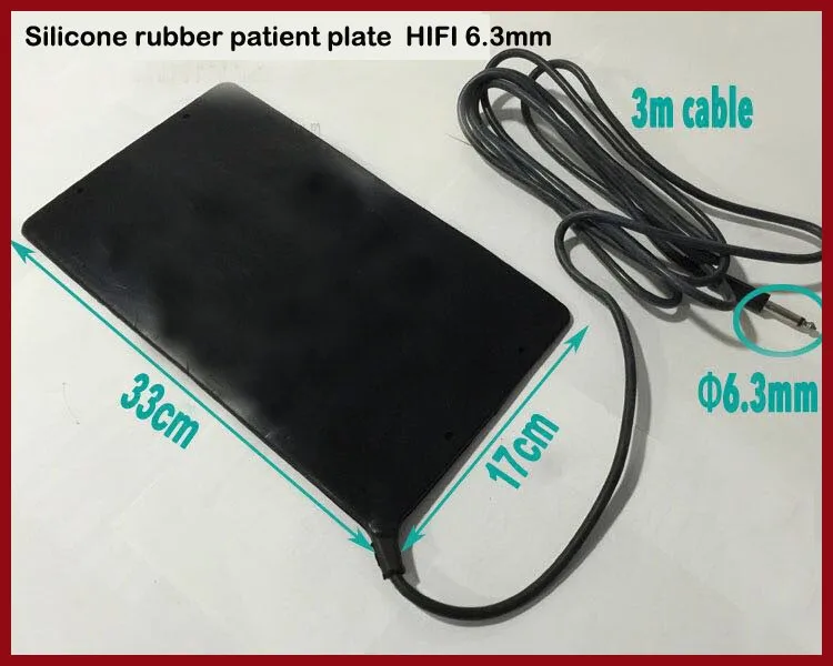 Silicon Rubber Electrode Pads Reusable Patient Plate - Buy Silicon ...