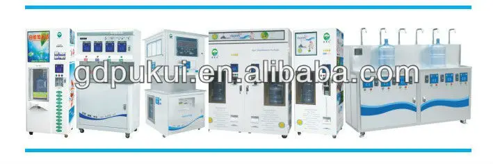 5 Gallon Auto Water Vending Machine With 4 Or 6 Dispensing Faucets ...