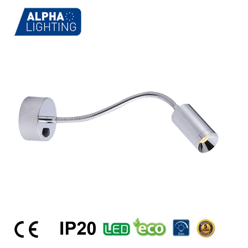 Wall Lighting Aluminum Body Retractable And Adjustable 5w Led Reading ...