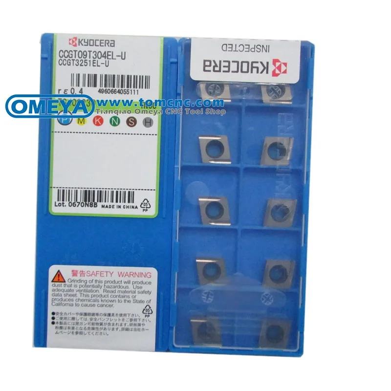 Kyocera Carbide Insert Ccmt060204t00815me Kbn25m Boring Tool - Buy ...