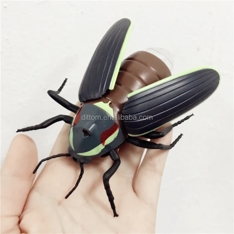 Magic RC Firefly Insect Toys - Lighting Glowworm Prank