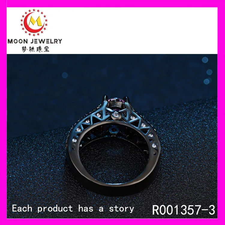 2018 Latest Saudi Arabia Men Ring 925 Sterling Silver Black Gold Plated ...