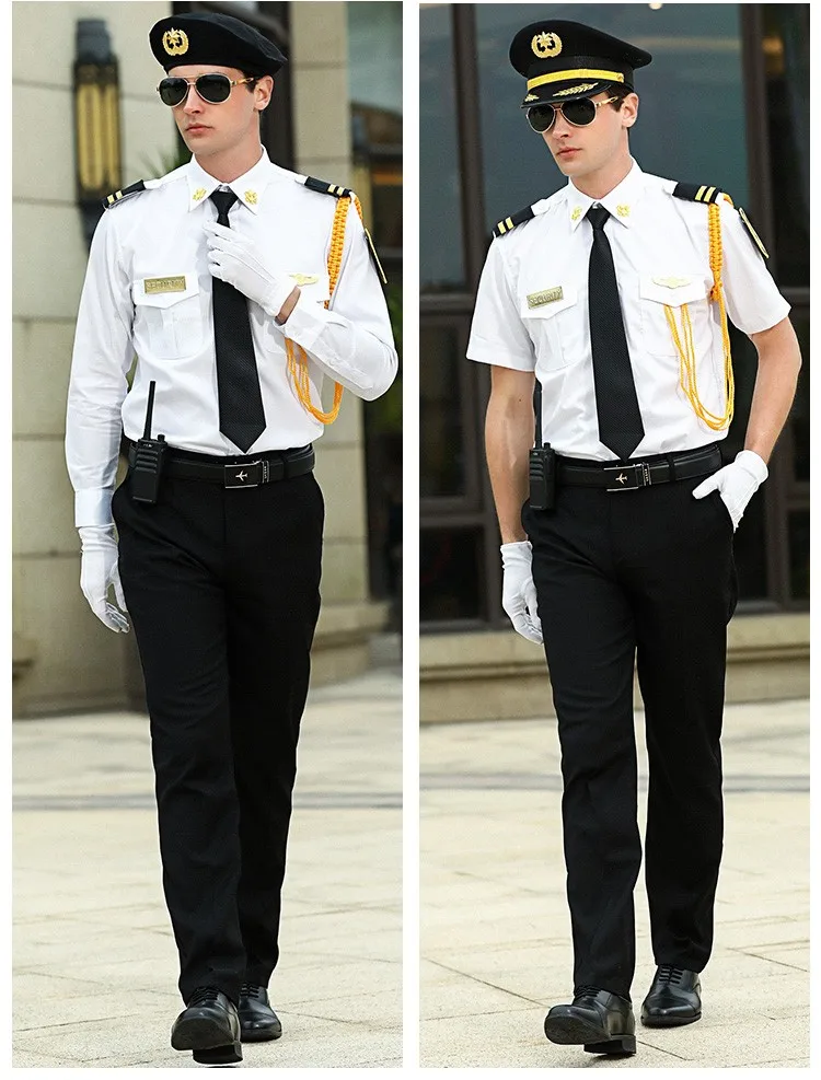 Design Man Hotel Security Guard Dress Safety Work Uniforms