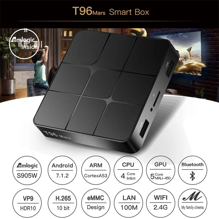 Global Cheapest H.265 Ott Android Smart Tv Box 4k Dual Tuner - Buy ...