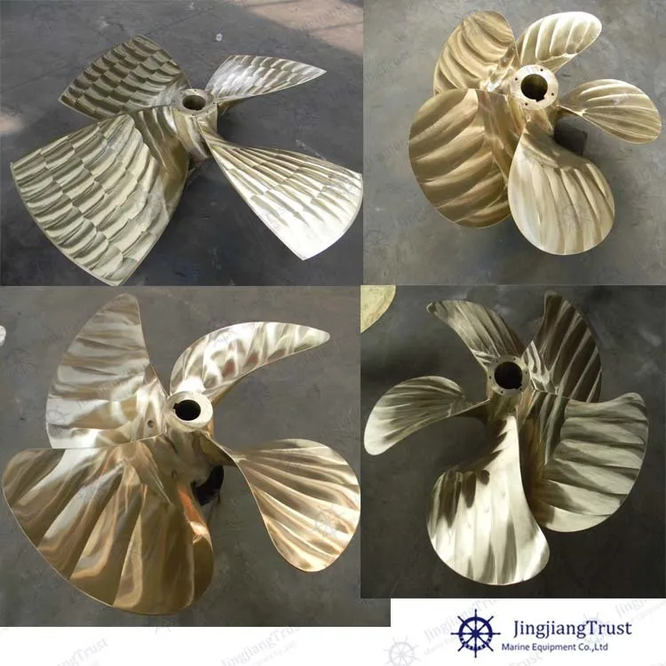 Marine Large Boat Underwater Copper / Stainless Steel Propeller - Buy ...