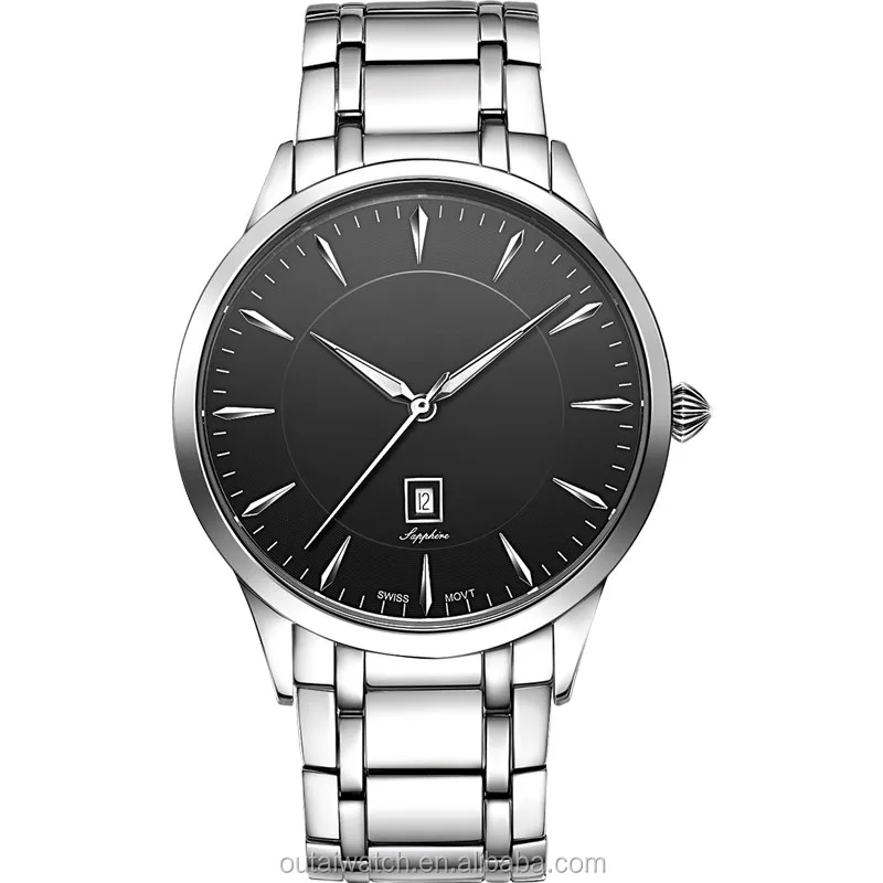 Genuine Leather Japan Movt Quartz Watch Sr626sw For Men - Buy Genuine ...