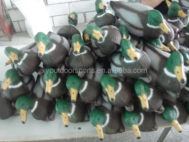 Singrun New Arrival High Quality Inflatable Foam Flocked Mallard Duck ...